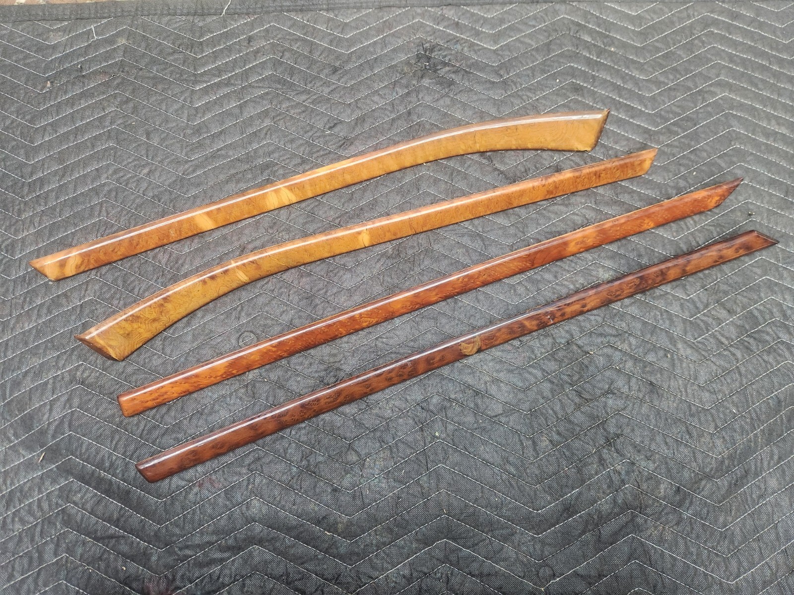 BMW E39 540I M5 525I 528I 530I Interior Door Wood Trim Set OEM 7 Parts ...
