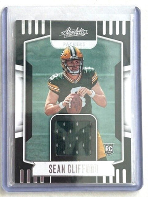 2023 Absolute Football Rookie Jersey #ARM-38 Sean Clifford Packers | eBay