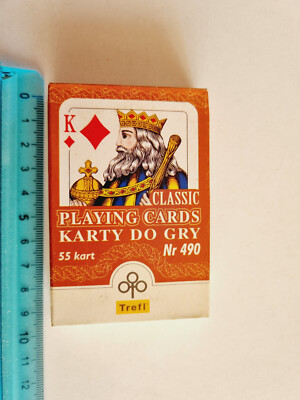 Cards For Game Trefl Karty Do Gry Poker Bridge Original Vintage Playing ...