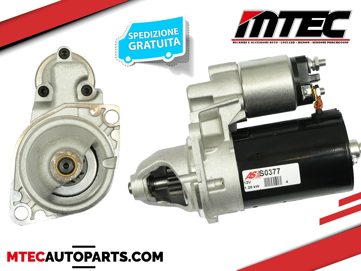 Starter Motor Tractor Lombardini LDA510 Ferrari Ruggerini 0001107024 ...