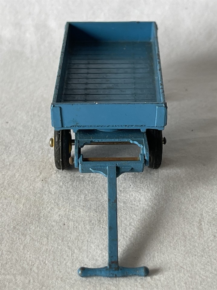 SPARES REPAIRS Vintage PLAYWORN DINKY 4-WHEEL HAND CART Toy Car 105c ...