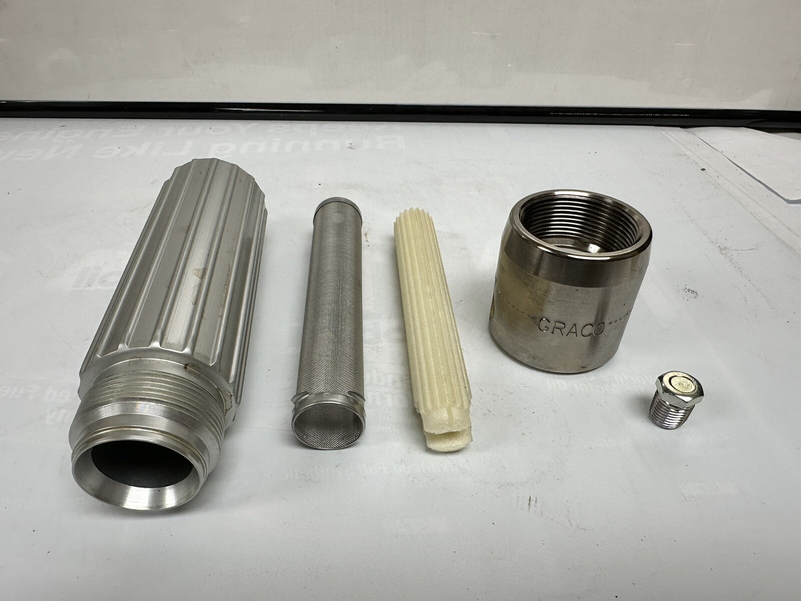 Graco 214570 Fluid Outlet Filter - Silver for sale online | eBay