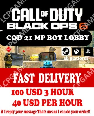 🔥 🔥 💯 MP Bot Lobby / Call Of Duty | Grelly USA