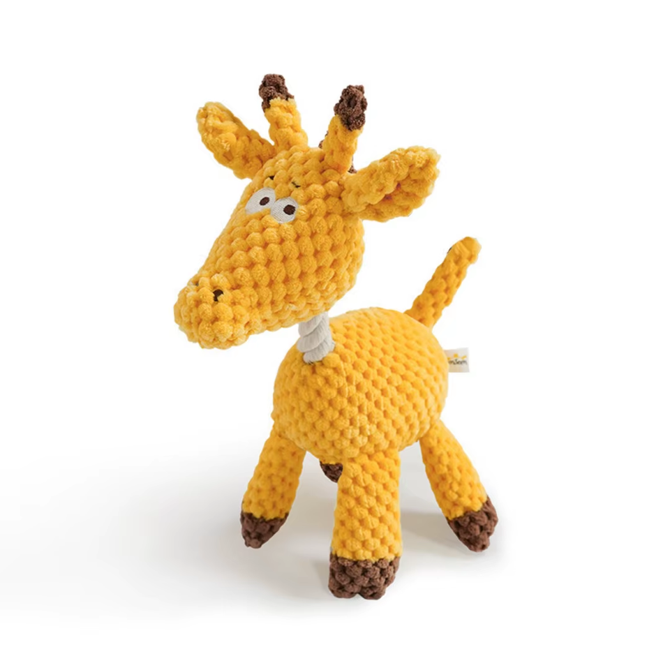 Knot Pet Toy Giraffe Dog Toy Goat Stuffed Toy Puppy Interactive Doll ...
