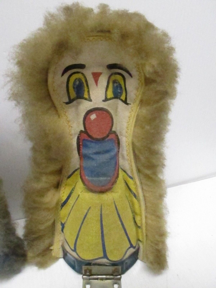Carnival Amusement~Ball Toss/Cat Rack Game~Knock Down~12" Clown Punk | eBay