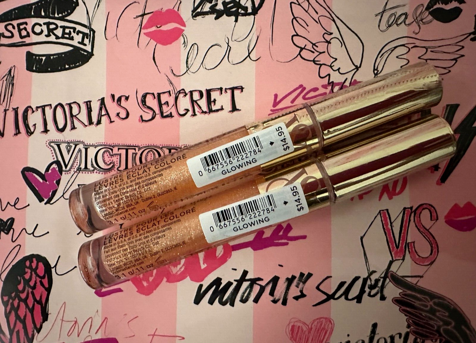 2 New Look Sealed Victoria's Secret Color Shine GLOWING Lip Gloss .11 ...