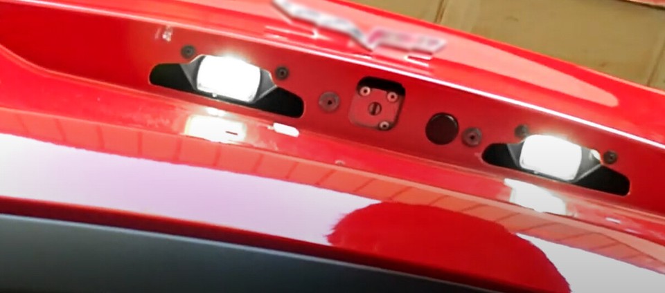 2x White 6000K LED Number License Plate Light For Chevrolet Corvette C3 ...