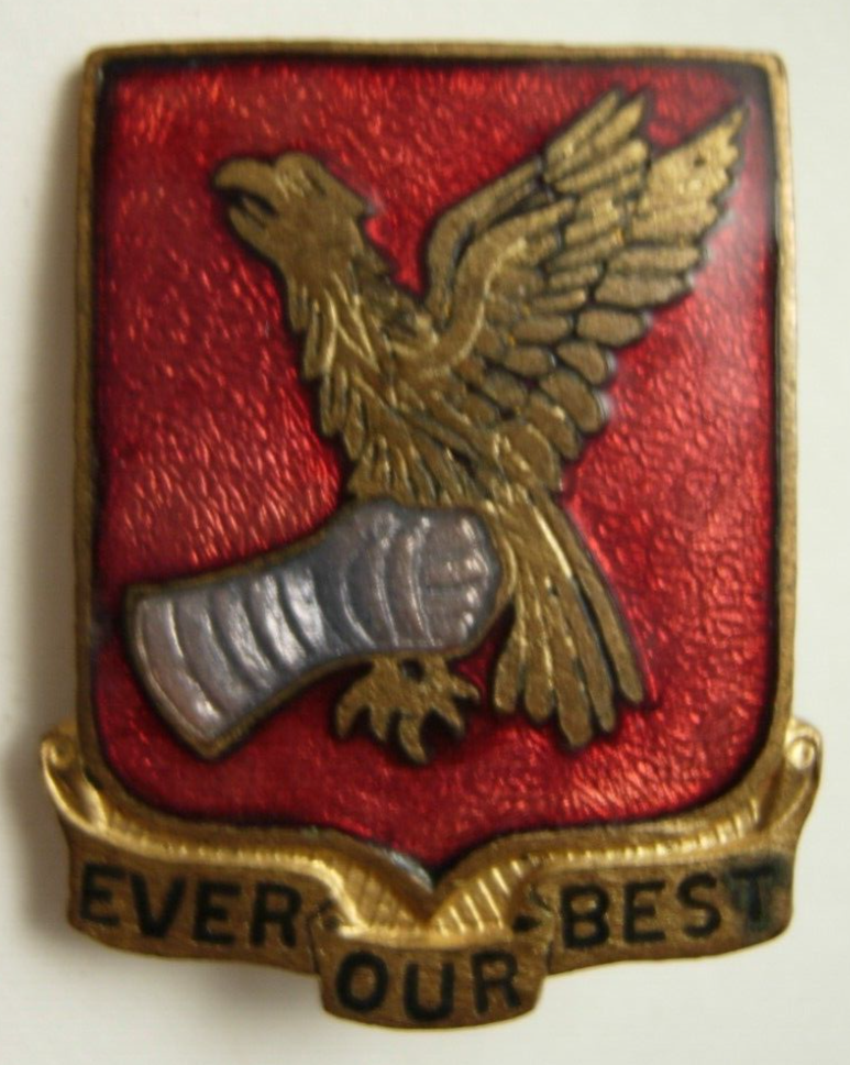 WW2 - US Army 99th Coast Artillery Regiment Unit Crest D.I. - Dondero ...