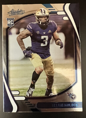 2021 Absolute Football Elijah Molden Tennessee Titans RC Rookie | eBay