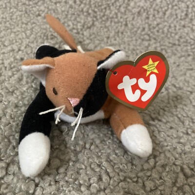 Chip The Cat - Ty Teenie Beanie Babies - 1993 McDonald’s Happy Meal Toy ...