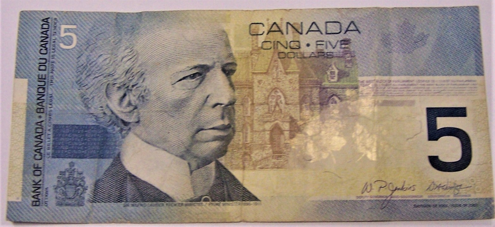 Canadian 5 Dollar