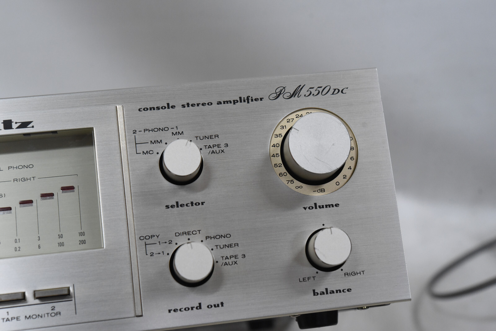 Marantz PM-550DC Stereo Integrated Amplifier - SERVICED - Vintage Japan 1980's | eBay