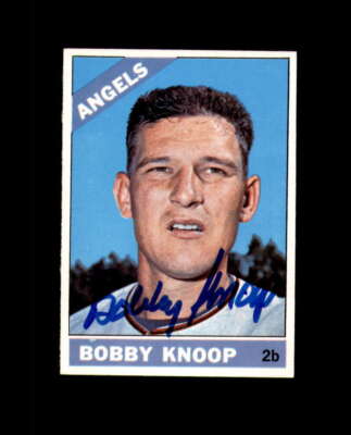 Bobby Knoop Signed 1966 Topps California Angels Autograph | eBay