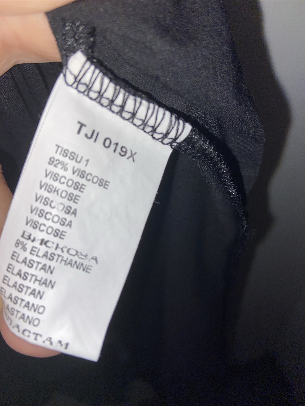 NAF NAF French 🇫🇷 Skirt Size L Black Stretch Viscose RRP €50 | eBay