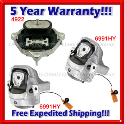 N075 Fits 2011-2017 Audi Q5 2.0L/ 2013-2017 Q5 3.0L Motor & Trans Mount ...