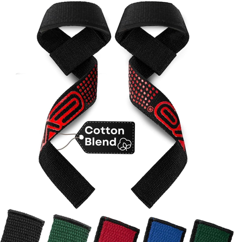Straps Palestra Cinghie per Sollevamento Pesi Antiscivolo Powerlifting ...