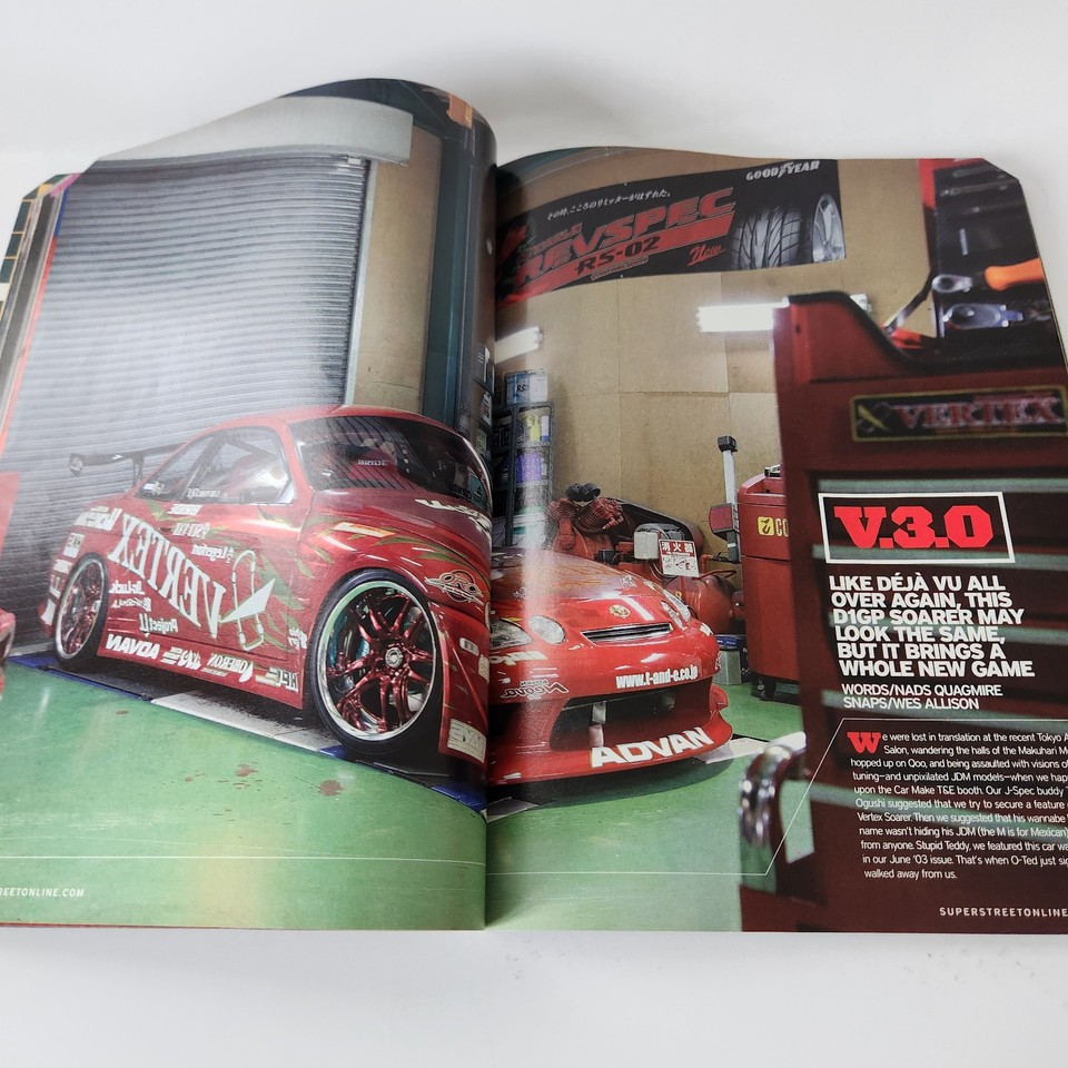 Super Street Magazine Wide Open June 2005 JDM Falken RARE FIRST BOUND ...