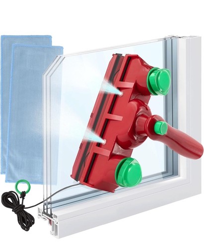 New In Plastic! CleanShark Double Sided Magnetic Window Cleaner Tool V2 | eBay