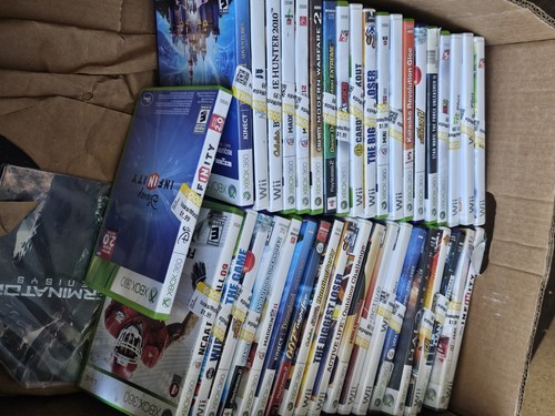 Huge Lot Of 39 Video Games In Original Cases w/ PS1 PS3 Xbox Wii PS2 ...