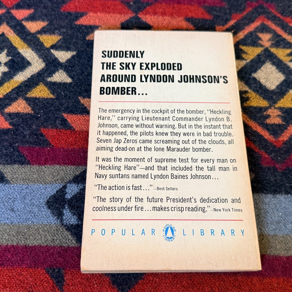The Mission Martin Caidin Lyndon Johnson Vintage WW2 Paperback Book ...