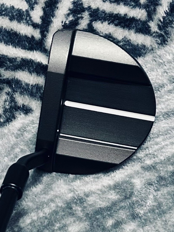 PING OSLO 3 Putter Gun Metal Composite Graphite 35" Mid Size Ping Grip ...