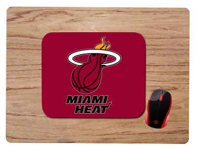 MIAMI HEAT custom neoprene nonslip MOUSEPAD MOUSE PAD HOME OFFICE GIFT ...