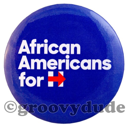 2016 Official African-Americans For Hillary Clinton President Pin ...