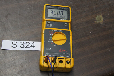 METRIX MX44 MULTIMETER 3.3/4 Digits 4000pts # S324 | eBay