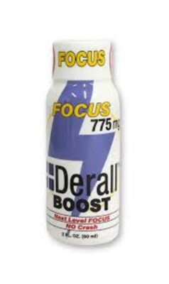Derall Boost Next level FOCUS 775mg 2oz Shots - 6 Bottles | eBay