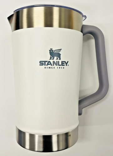 Stanley 64oz White Stainless Pitcher w/ Lid – Insulated Water Jug NEW ...