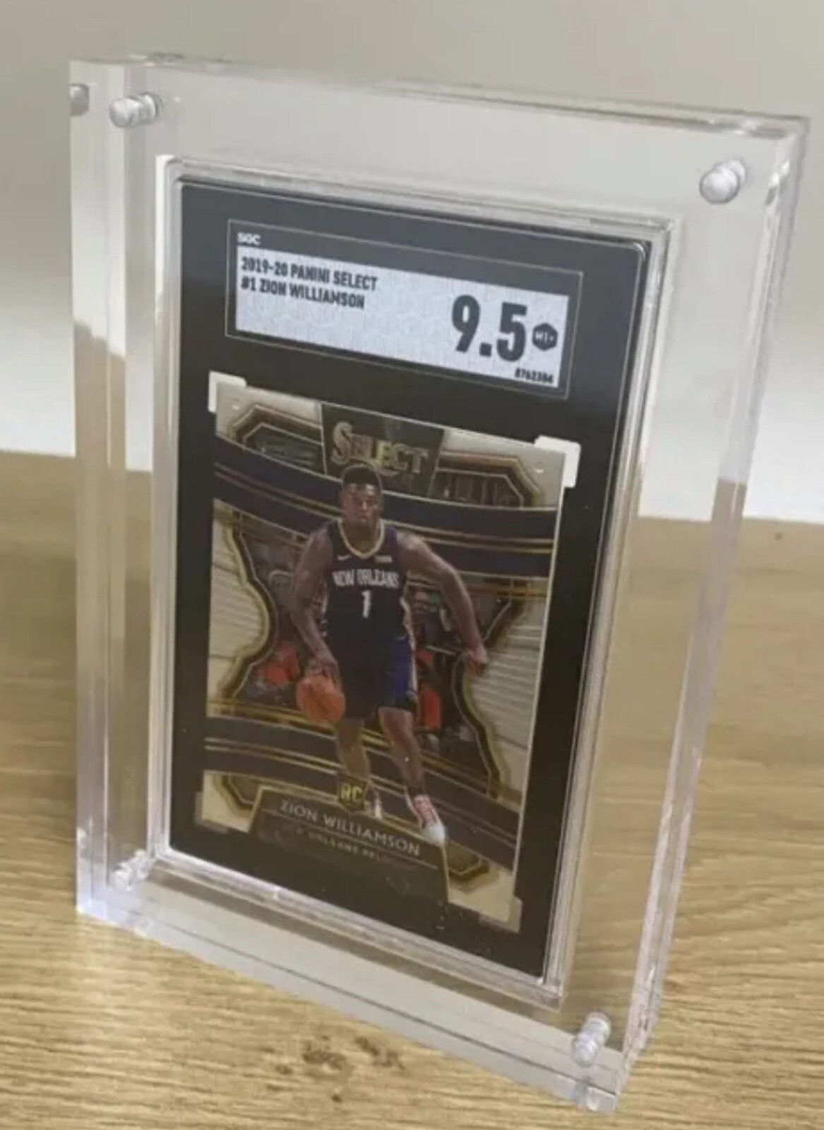 Premium Graded Card Display - 1" Slab Holder - Magnetic Acrylic Card ...