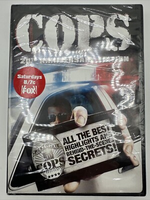 Cops 20th Anniversary Edition Sealed DVD Fox Hype Sticker Secrets ...