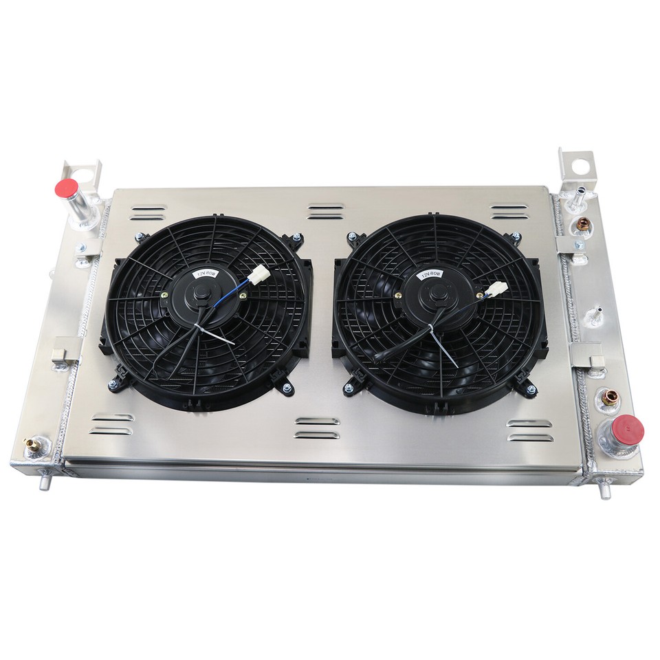 3 ROWS Radiator Shroud Fan for 99-12 Chevy Silverado 1500 2500 Tahoe 4. ...