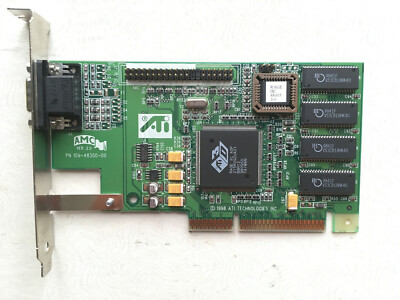 ATI Rage IIC AGP Video Graphics Card - Tested, Working | eBay