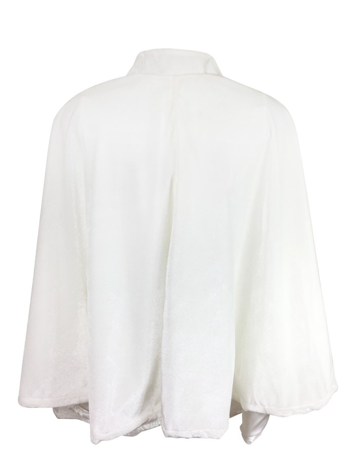 Capelet, Satin Lined Velvet Cape, Short Renaissance Cloak, Unisex ...