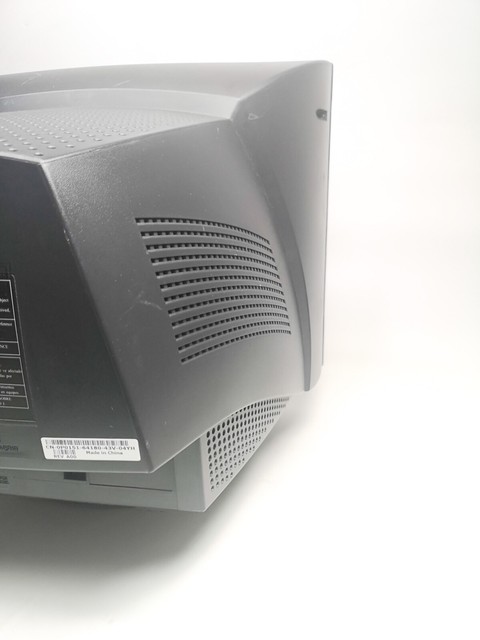 Vintage Gaming CRT 17" Tube Computer Monitor Dell E773c Black Retro ...