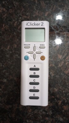 iClicker 2 Student Remote (2nd Edition) , Rarely Used, Very Good ...