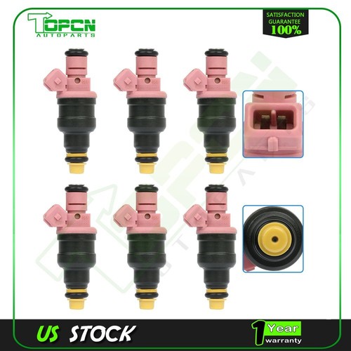 6 Pcs Fuel Injectors F1999 Dodge Truck Ram 1500 Truck Dakota 3.9L ...