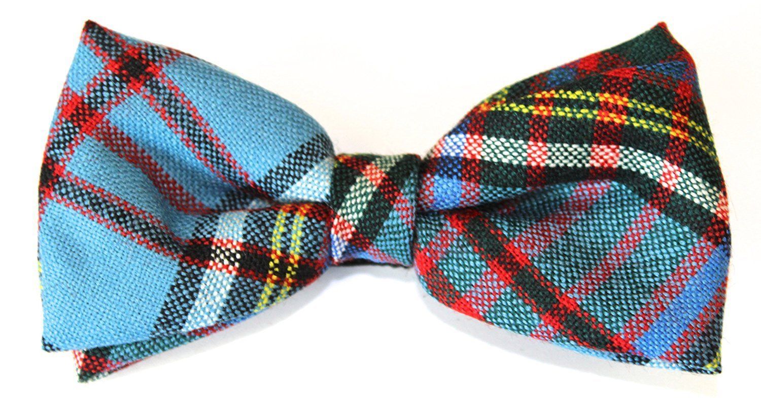 Gents Scottish Clan Self-Tie Bow Tie In Various Tartans - Made in ...