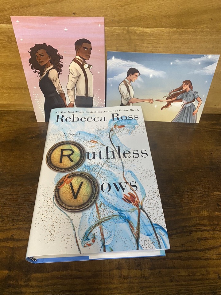 SIGNED Ruthless Vows 1st Edition Letters of Enchantment 2 HARCOVER ...