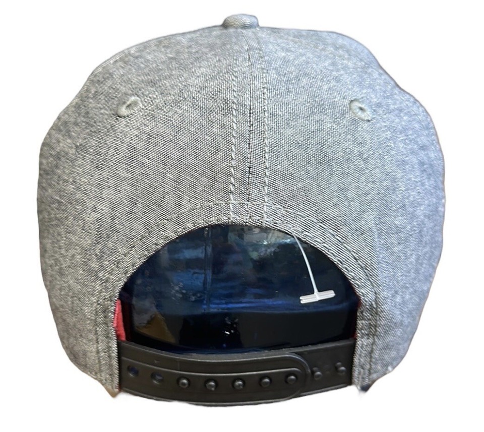 Nintendo NES Video Game Controller Embroidered Gray Red Adj Snap Back ...