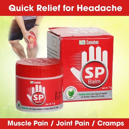 SP BALM Quick Relief for Sprains, Cramps, Joint Pain, Muscles Pain ...
