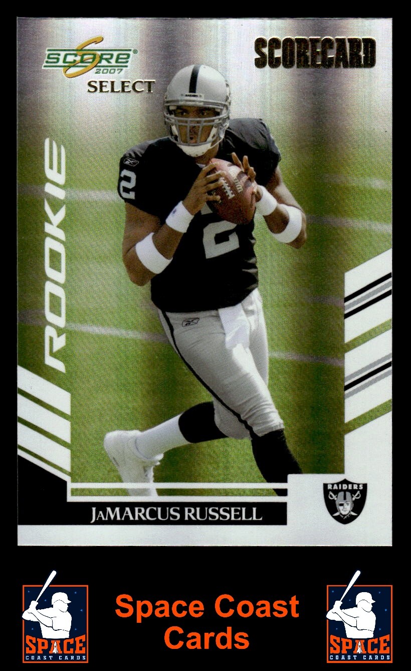 2007 Score Select - Rookie Scorecard #331 JaMarcus Russell /100 (RC ...