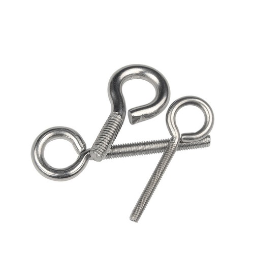 304 Stainless Steel Eye Hooks Turned Eye Bolts M3 M4 M5 M6 M8 M10 | eBay