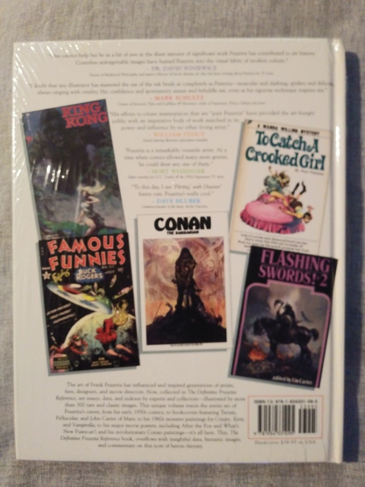 The Definitive Frazetta Reference David Winiewicz & James A Bond HC ...
