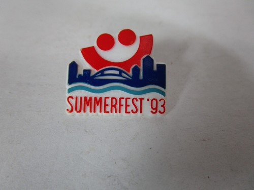 Vintage SUMMERFEST Milwaukee 1993 The Big Gig pin pinback button Music ...