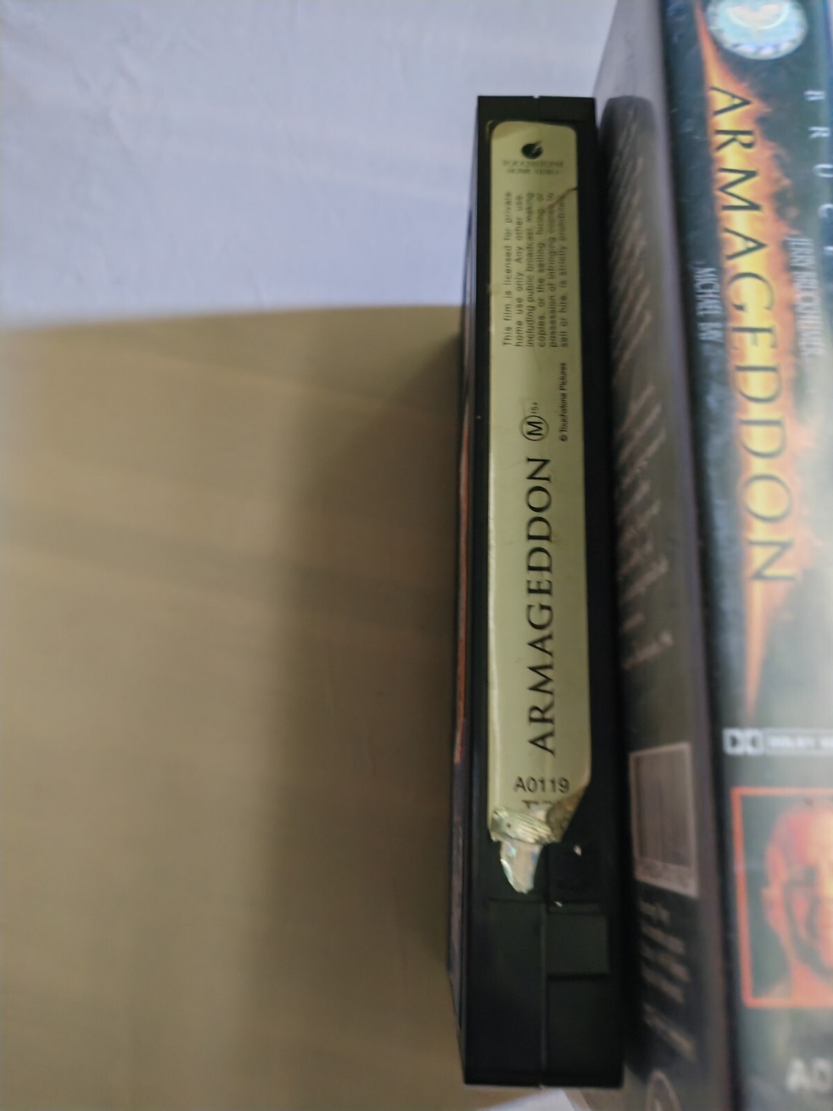 ARMAGEDDON - 1998 VHS Movie - Bruce Willis & Ben AfFleck (Box EX-Rental ...