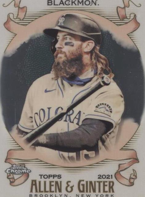 2021 Topps Allen & Ginter Chrome - Charlie Blackmon #280 for sale ...