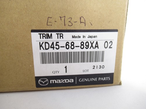 Genuine OEM Mazda KD45-68-89XA-02 Trunk Sill Plate Trim 2013-2016 CX-5 ...
