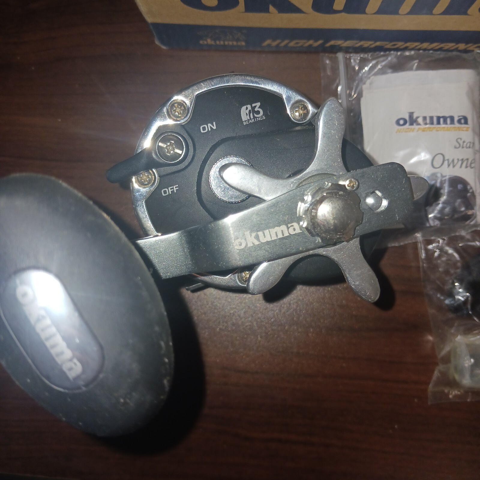 Okuma Convector Fishing Level Wind Trolling Reel Cv-30l C3 for sale ...